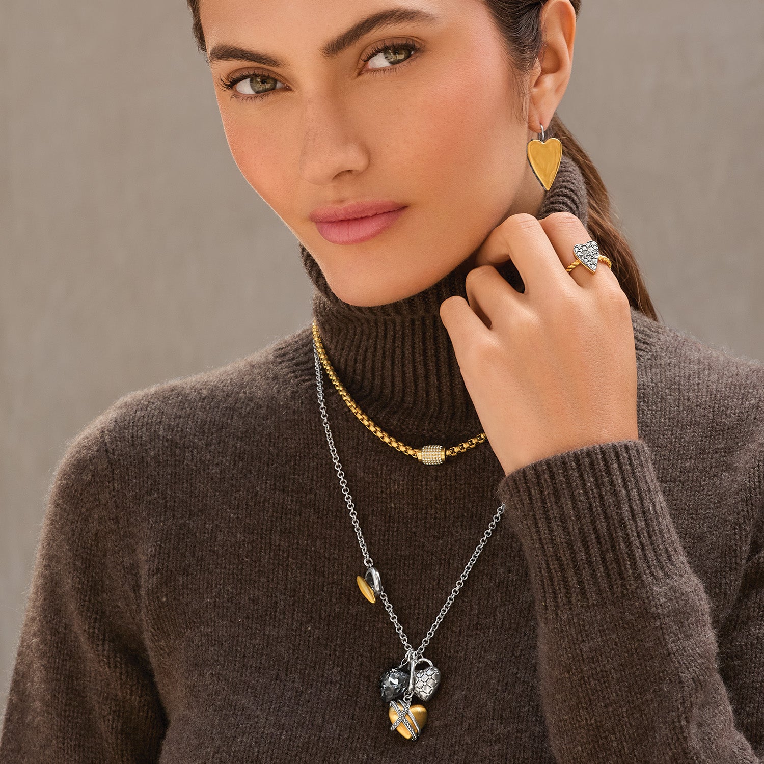 Brighton One Heart Toggle Necklace – Occasionally Yours